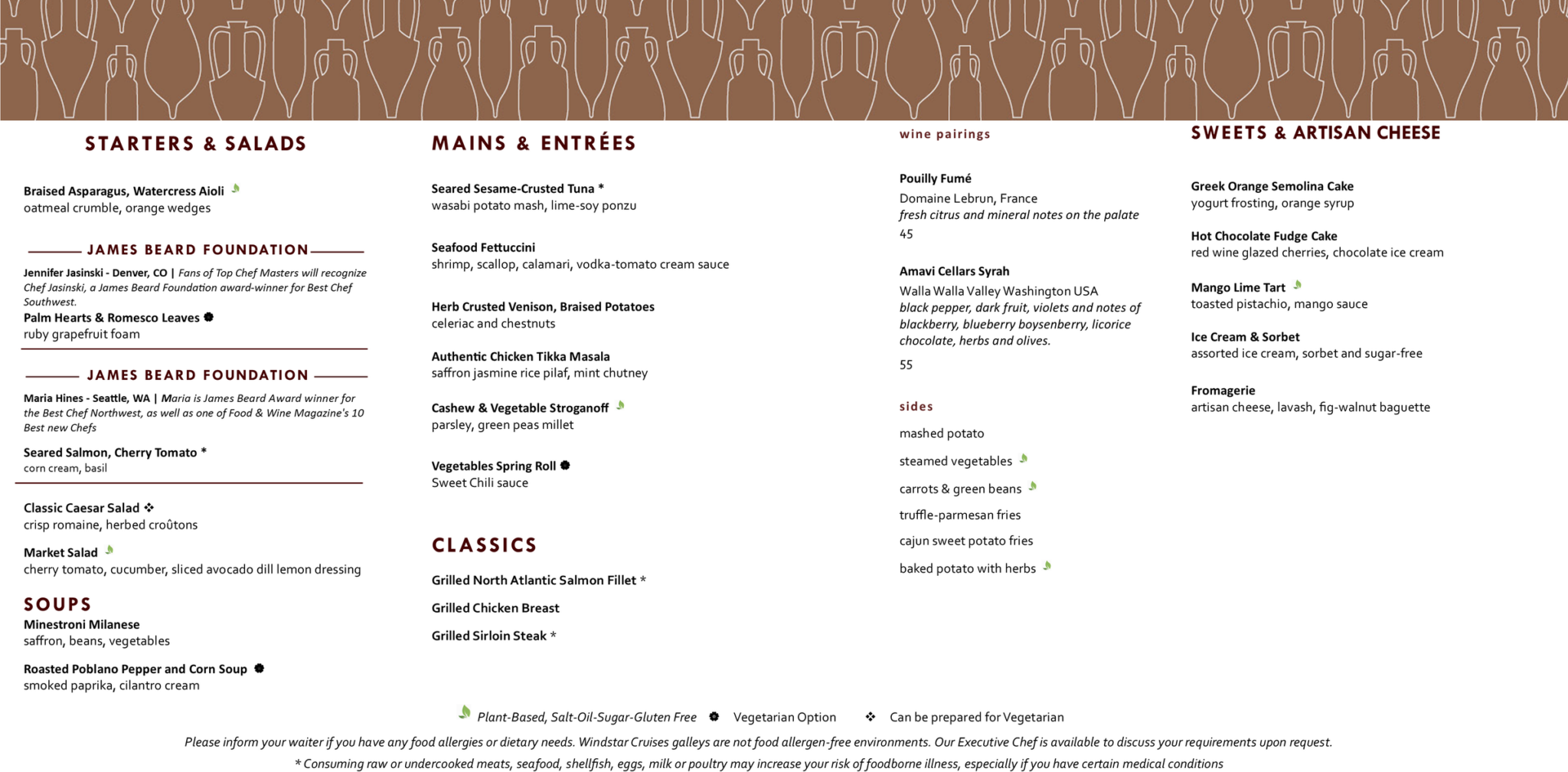 Windstar Cruises Room service guide | The Boutique Cruiser